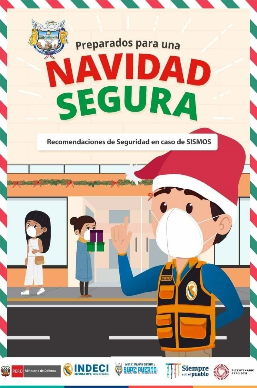Navidad Segura Campañas Municipalidad Distrital De Supe Puerto