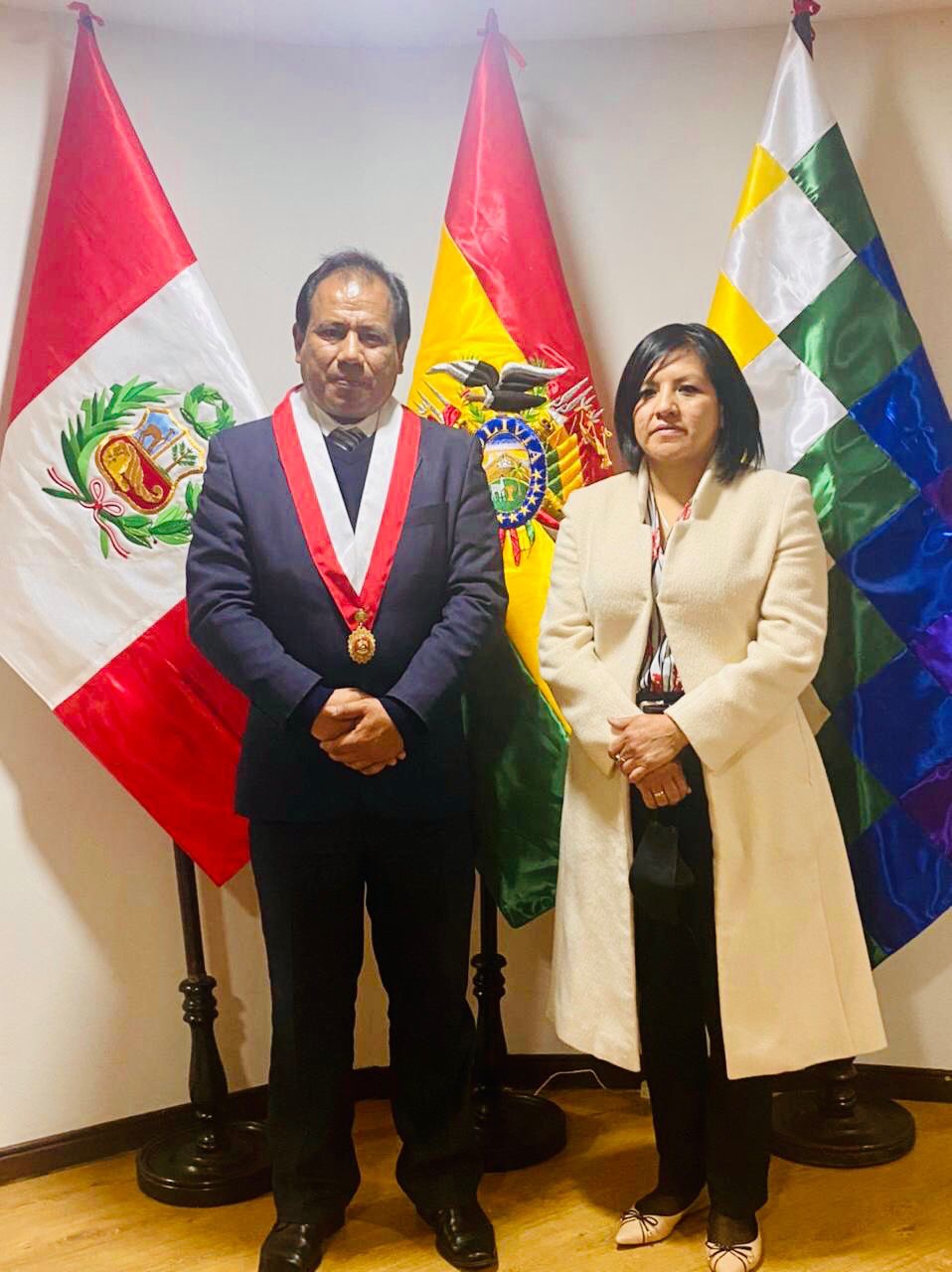 Visita protocolar de Congresista de la República del Perú, Edgar Tello ... Visita protocolar de Congresista de la República del Perú, Edgar Tello ...