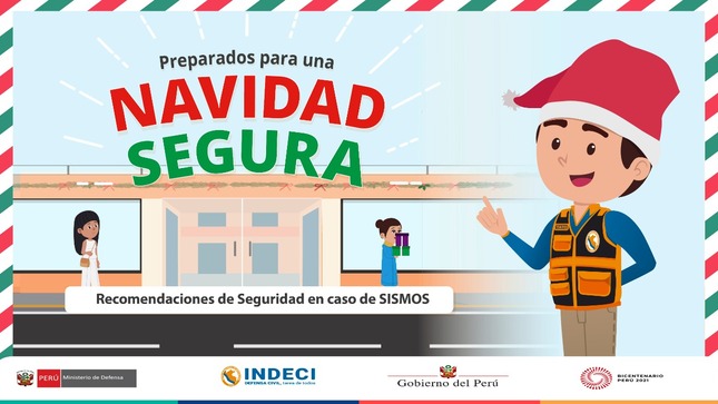 Indeci Recomienda Medidas De Preparación Para Una Navidad Segura