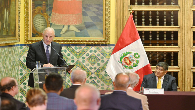 Canciller González Olaechea Política Exterior Reforzada Busca