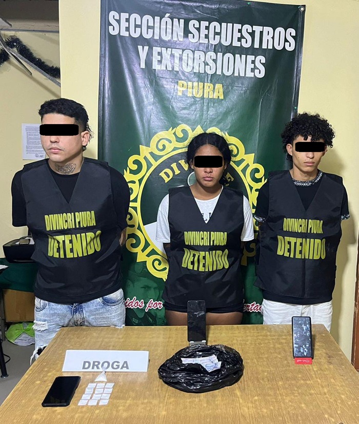 Piura Intervienen A Tres Personas Implicadas En El Delito De Extorsión