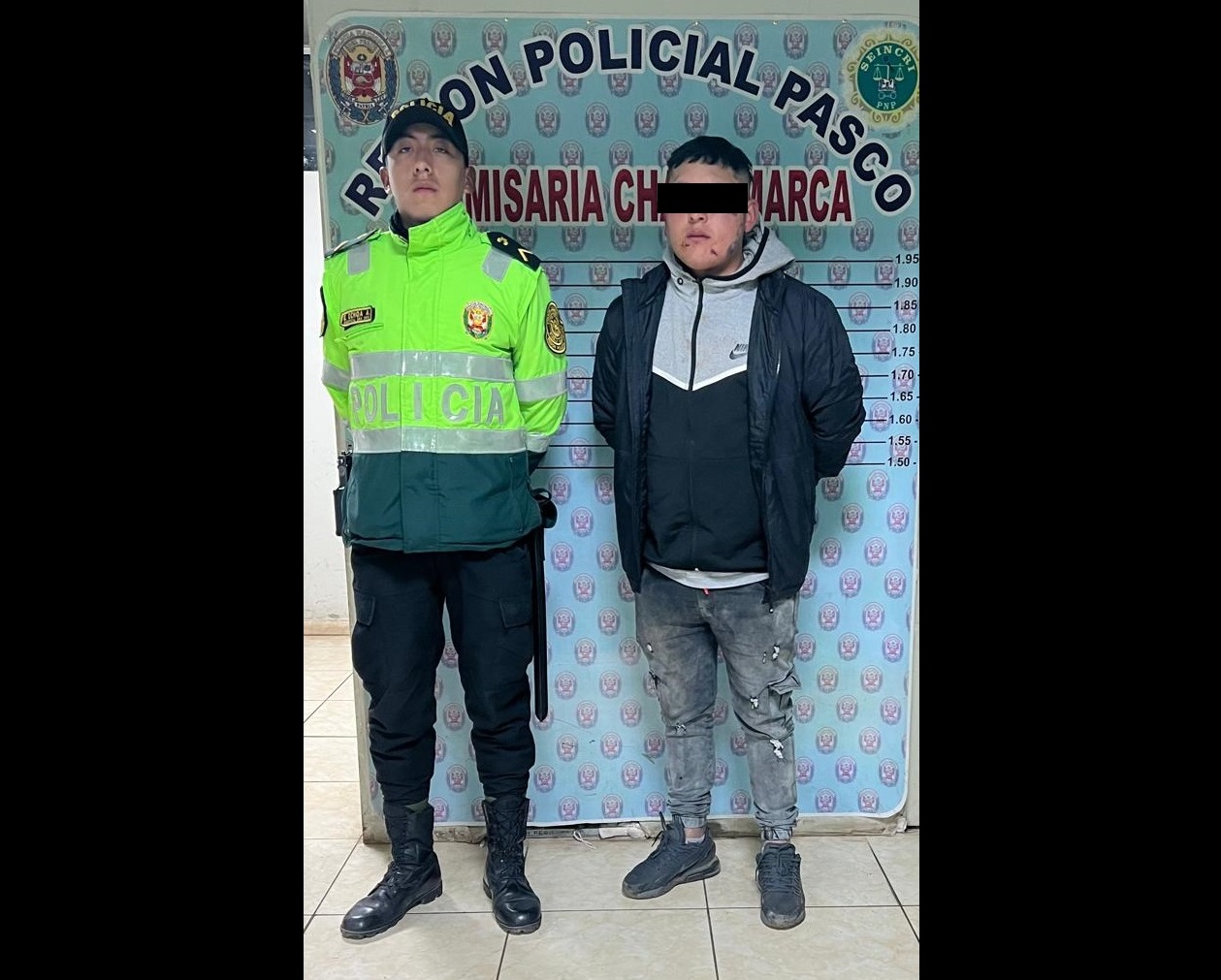 Pasco Intervienen A Sujeto Implicado En El Delito De Violencia
